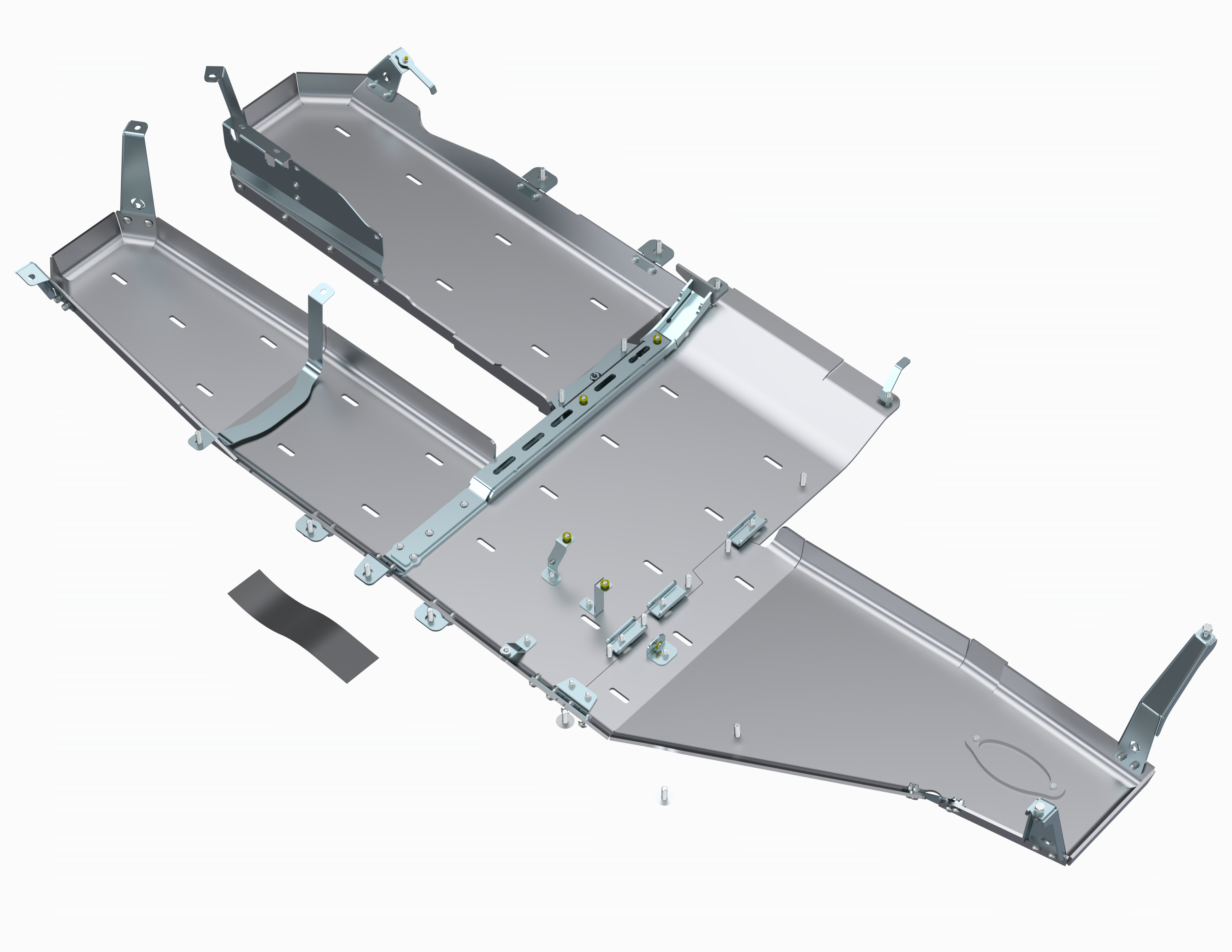 JLU 4XE BELLYPAN SKID With POWER PACK & EXHAUST SKIDs– Artec Industries