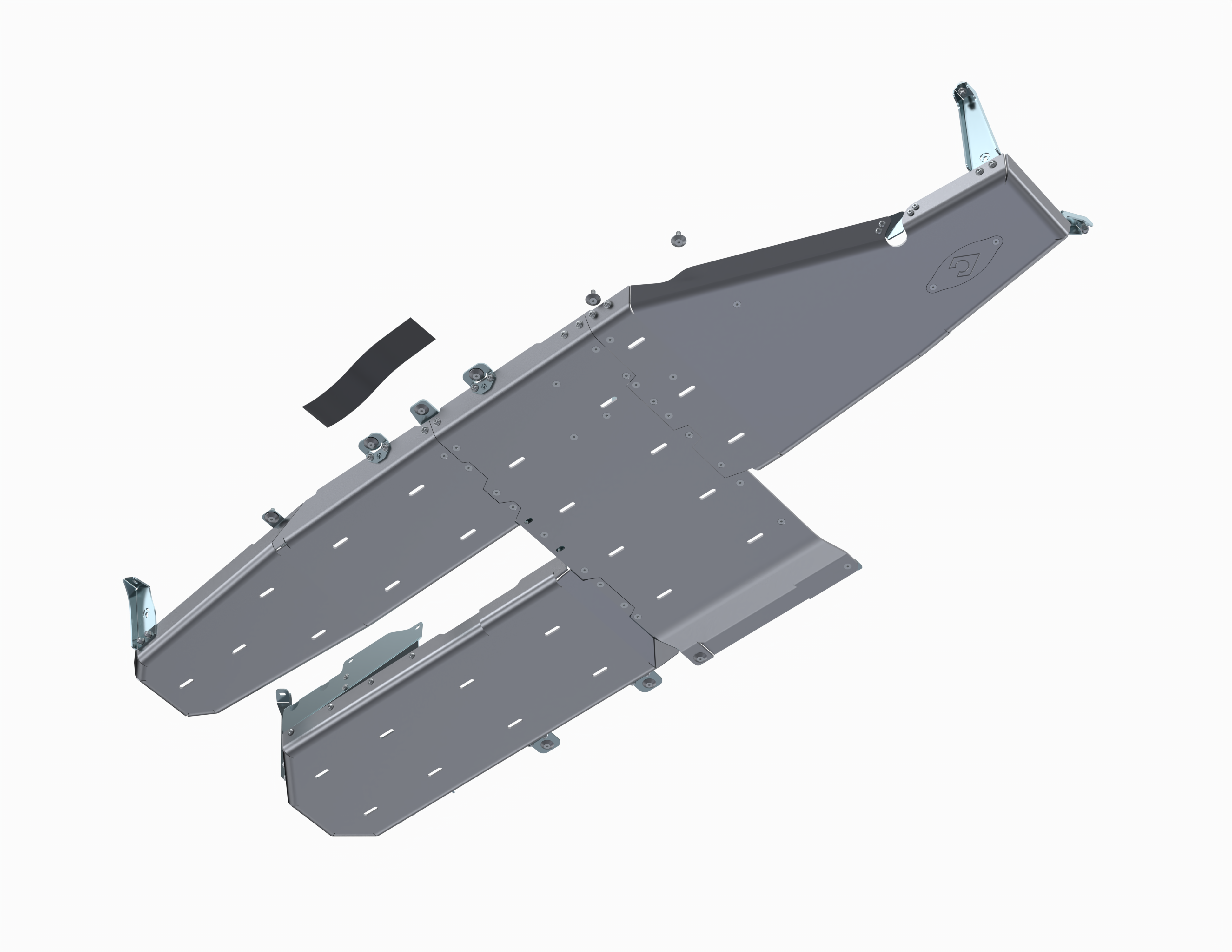 JLU 4XE BELLYPAN SKID With POWER PACK & EXHAUST SKIDs– Artec Industries