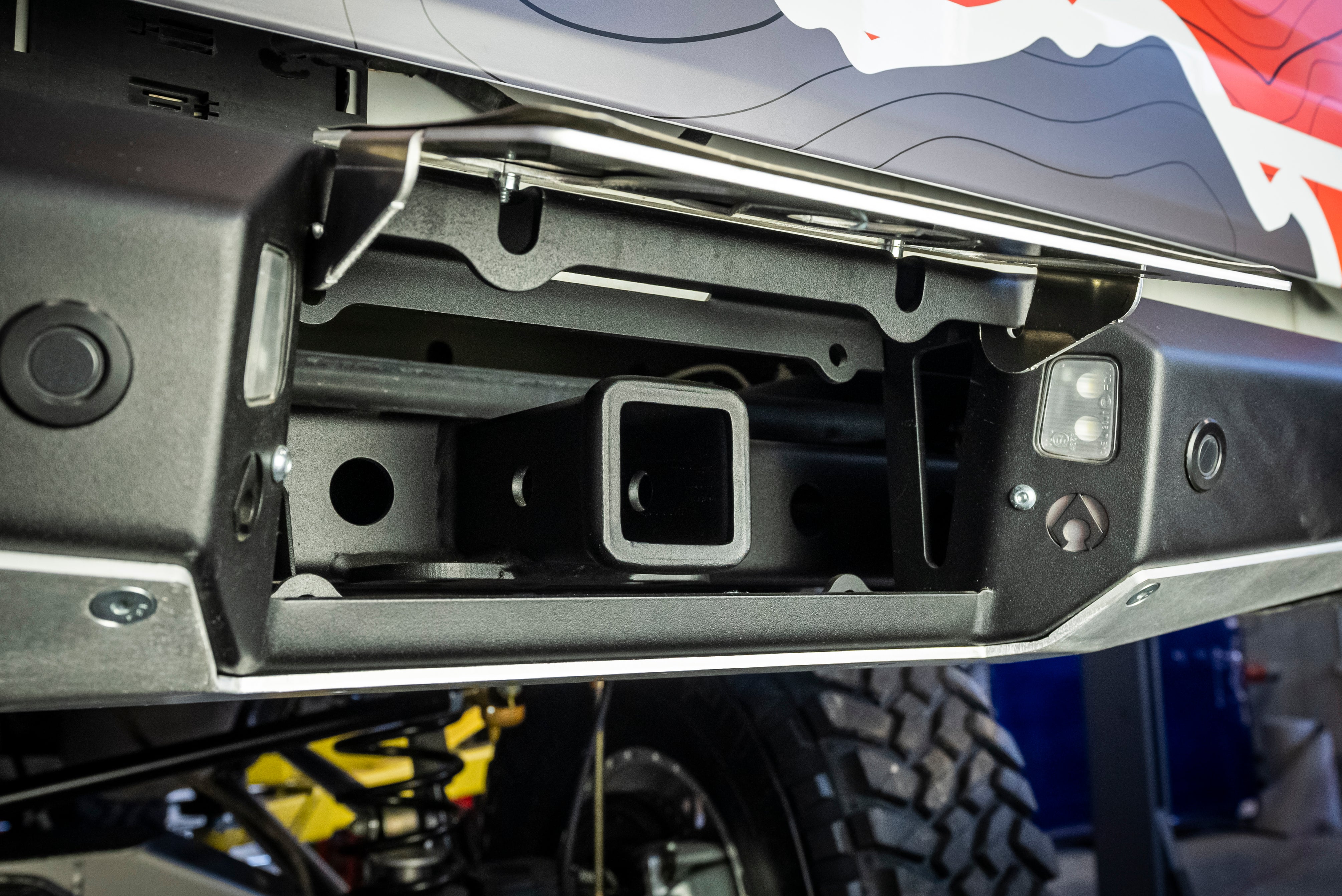 HIGH CLEARANCE REAR BUMPER MODULAR 2 INCH RECEIVER– Artec Industries