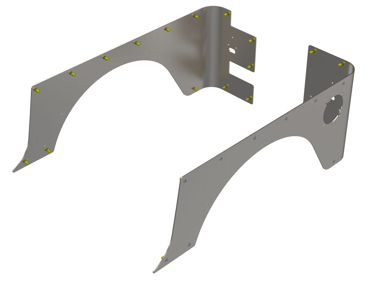 TJ Standard Rear Corner Armor Aluminum– Artec Industries