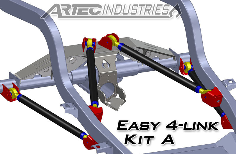 Artec Industries Easy 4 Link - Kit A - Triangulated Uppers