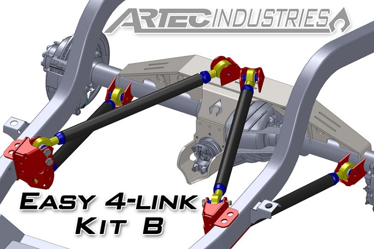 Artec Industries Easy 4 Link - Kit B - Triangulated Adjustable Uppers