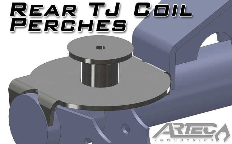 Rear TJ Coil Perches and Retainers– Artec Industries