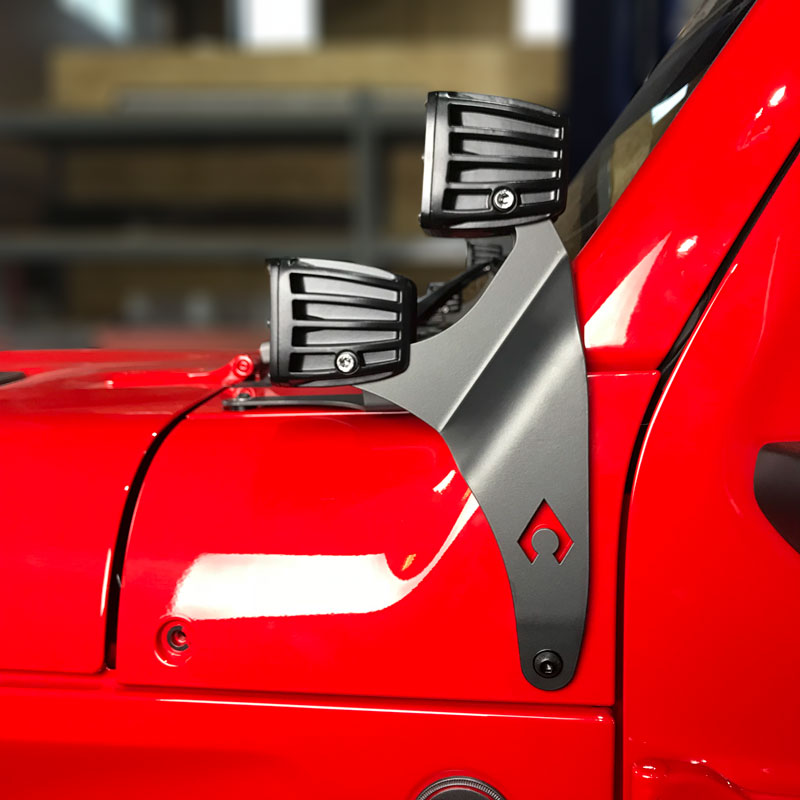 Artec JL A-pillar Dual LED Mount– Artec Industries