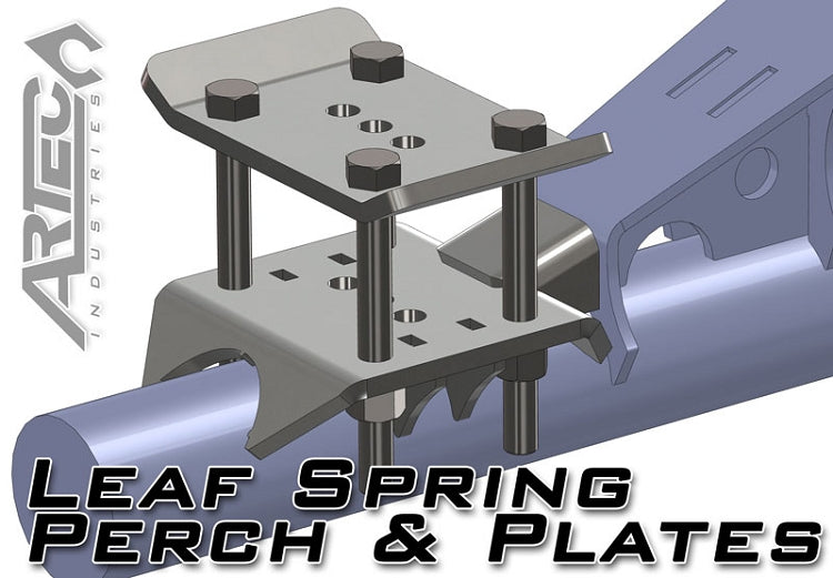 2.5 Inch Leaf Spring Perch & Plates– Artec Industries