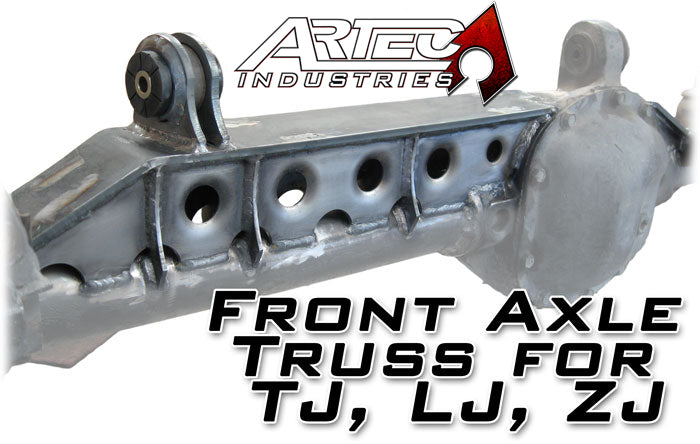 Artec Industries TJ, LJ and ZJ Front Axle Truss